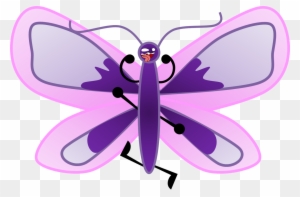 Butterfly Weird Pose - Bfdi Butterfly - Free Transparent PNG Clipart ...