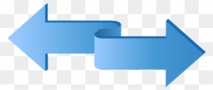 One-way Data Migration - Ribbon Arrows - Free Transparent PNG Clipart ...