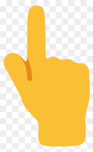 Right Pointing Backhand Index Iphone Emoji Jpg - Pointing Finger ...