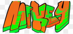 Graffiti Mikey By Ilovetmntmikeyleodon - Tmnt Names In Graffiti - Free ...