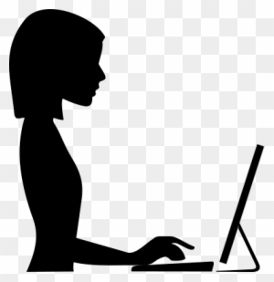Do You Realize How Touch Typing Is Important - Woman Work Icon Png ...