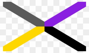 X Gender Transparent X By Pride Flags - Art - Free Transparent PNG ...