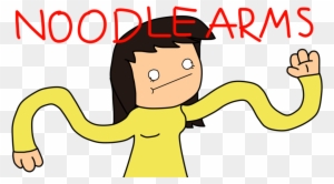 Noodle Arms By Tehmaster001 - Comics - Free Transparent PNG Clipart ...