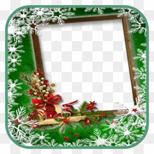 Download Png Xmas Frame Clipart Image - Transparent Christmas Photo ...