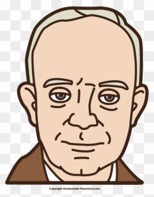 Dwight D Eisenhower Clip Art - Dwight D Eisenhower Cartoon - Free ...