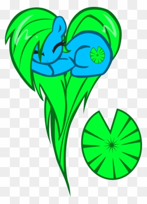 Lily Pad Oc Heart Pony Request By Pyrestriker - Mlp Cutie Marks Music ...