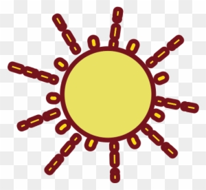 Line Color Natural Sun Light Ray Weather - Circle - Free Transparent ...