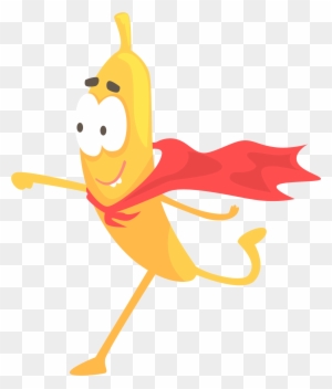 Bananaman - Banana Man Superhero - Free Transparent PNG Clipart Images ...