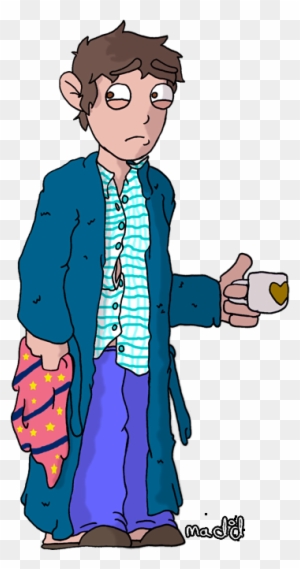 Arthur Dent By Cor The Author - Cartoon - Free Transparent PNG Clipart ...