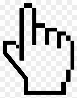 Hand Pointer Clip Art At Clker - Hand Cursor - Free Transparent PNG ...