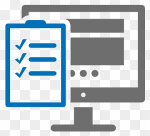 Computer Test Clipart