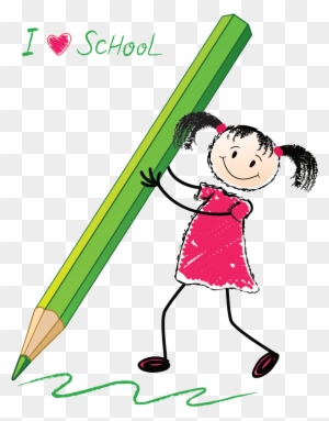 Student Cartoon Drawing - Boy And Girls Student Drawing - Free ...