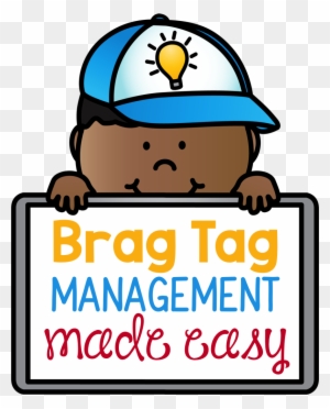 The Easiest Brag Tag System Ever - Teacher - Free Transparent PNG ...