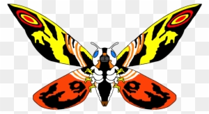 Mothra Sp Style By Sp Goji Fan - Mothra Png - Free Transparent PNG ...
