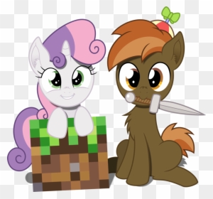 Sweetie And Button By Mactavish1996 By Mactavish1996 - Mlp Minecraft ...