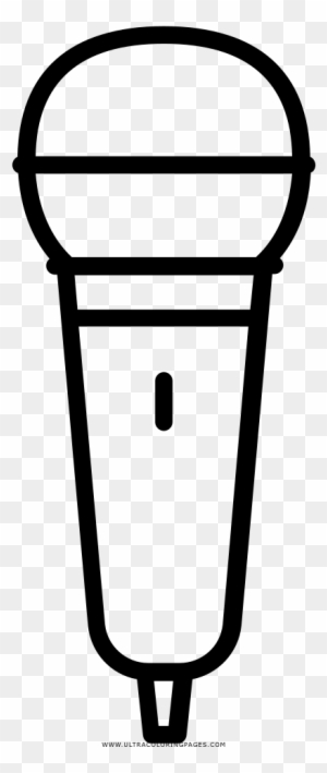 Mic Coloring Page - Microphone - Free Transparent PNG Clipart Images ...