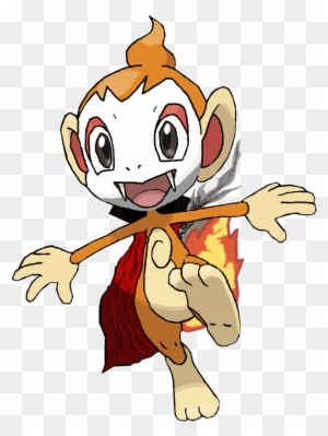 390 Chimchar By Pklucario - Pokemons Chimchar - Free Transparent PNG ...