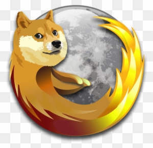 The Dogezilla Firefox Icon I Use - Doge Firefox - Free Transparent PNG ...