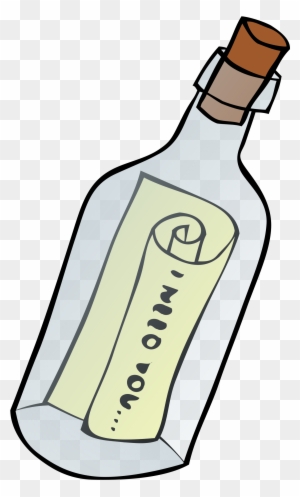 Message In A Bottle Clip Art - Free Transparent PNG Clipart Images Download
