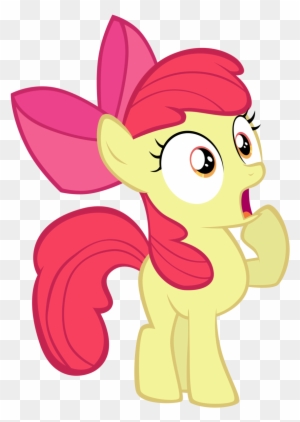 Applebloom Vector Scared - Discorded Applebloom - Full Size PNG Clipart ...