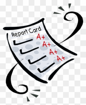 Bad Report Card Clipart