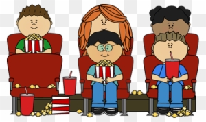 Movie Night Kids Theater Clip Art - Movie Night Clip Art - Free ...