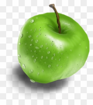 Play As You Eat - Green Apple In Png File - Free Transparent PNG ...