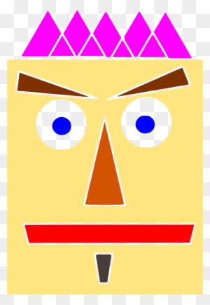 Shape Face Man Clipart - Man - Free Transparent PNG Clipart Images Download