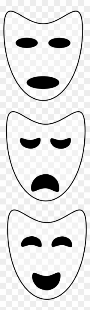 Mask Template For Contest By Guardianoftheflame - Drama Mask Template ...