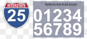Big Image - Interstate Highway Signs - Free Transparent PNG Clipart ...