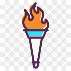 Sport Clipart Torch - Olympic Torch Png - Free Transparent PNG Clipart ...