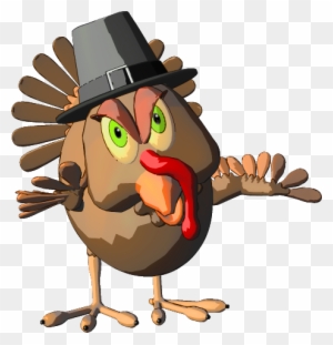 Respect The Bird - Domesticated Turkey - Free Transparent PNG Clipart ...