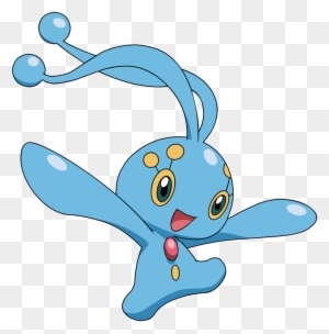Manaphy-b - Manaphy Pokemon - Free Transparent PNG Clipart Images Download