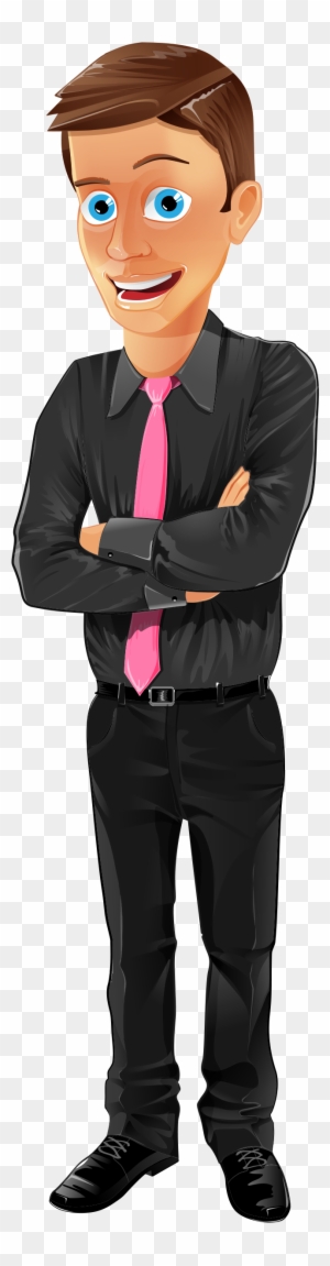 Office Assistant Vector Character - 2d Cartoon Character Office - Free ...