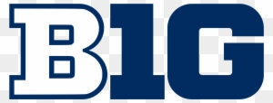 1280px-big Ten Logo In Nebraska Colors - Big Ten Conference Logo - Free ...