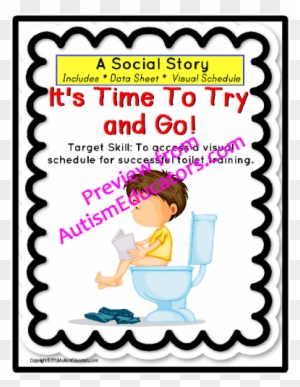Autism Resources - Toilet Training Social Stories - Free Transparent ...