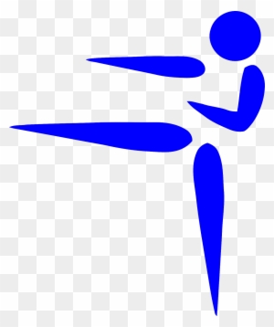 Sport Icon Stickman Stick Figure Png Image - Self Defense Stick Figure ...