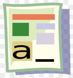 This Free Clip Arts Design Of Word Processing - Word Processing Clipart ...