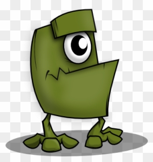 Cute Monster Clipart One Eyed Monster Svg Cut File - One Eyed Monster ...