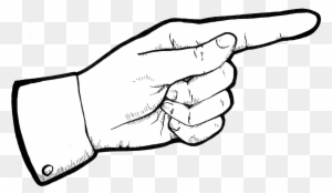 Pointing Finger Clip Art Clipart Pointing Finger 1 - Hand Pointing ...