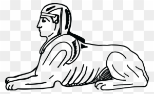 Free Clipart Of An Egyptian Sphinx - Sphinx Clip Art - Free Transparent ...