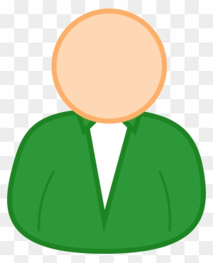 Big Image - Clipart Of Green Person - Free Transparent PNG Clipart ...