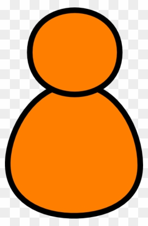Orange User Clip Art At Clker - Clipart System User - Free Transparent ...
