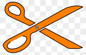 Clip Arts Related To - Orange Scissors Clipart - Free Transparent PNG ...