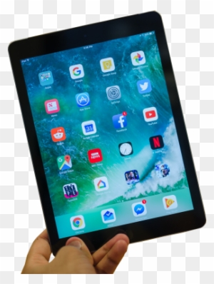 Student With Ipad Clipart Transparent