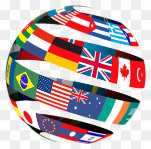 Globe Flags Of The World - Free Transparent PNG Clipart Images Download