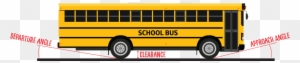 Front Engine Flat Nose - Rear Engine School Bus - Free Transparent PNG ...