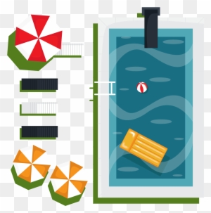 Swimming Pool Euclidean Vector Clip Art - Clip Art Of Swimming Pool Png ...