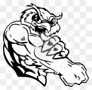 Muscular Owl Cartoon - Free Transparent PNG Clipart Images Download