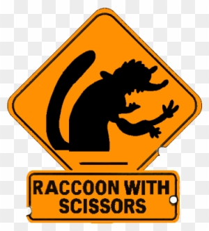 Zany Running Around With Scissors - Cartoon - Free Transparent PNG ...